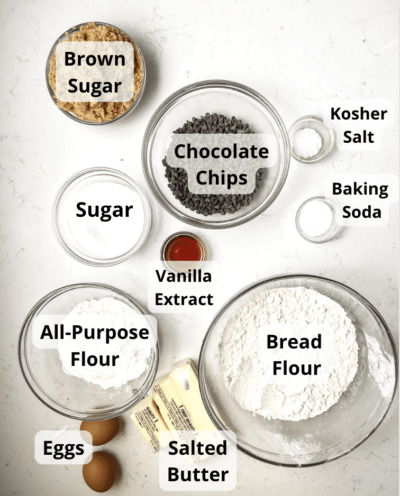 Easy Bakery Style Chocolate Chip Cookies - Britney Breaks Bread