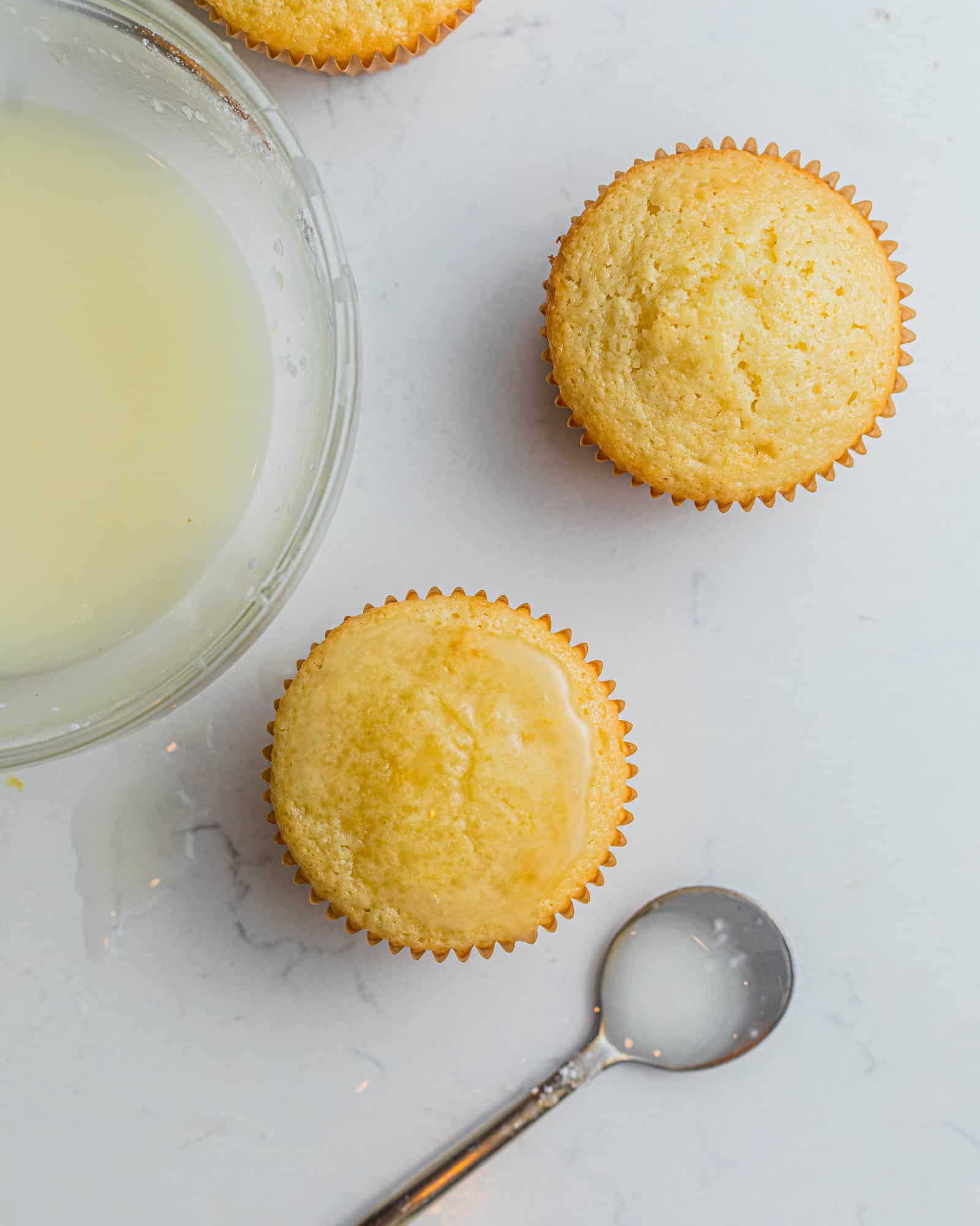 The Best Lemon Drizzle Cupcakes Ever! - Britney Breaks Bread