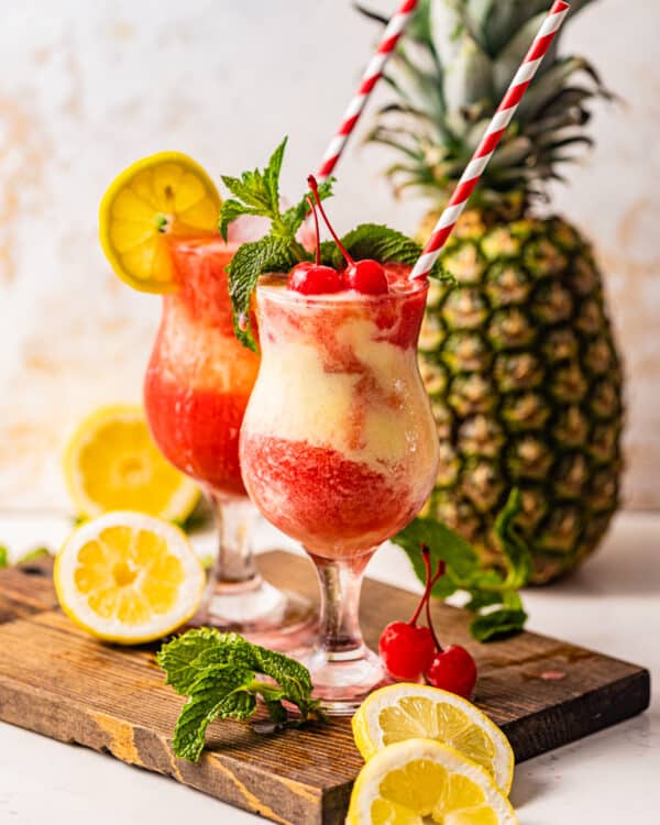 Miami Vice Drink - Britney Breaks Bread