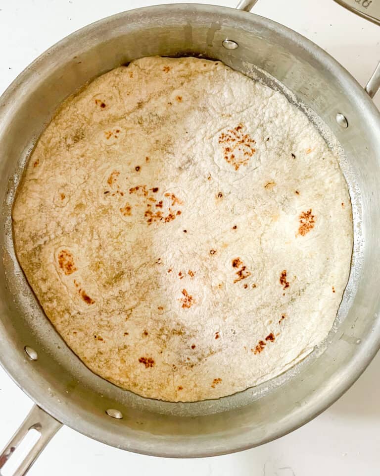 Fast and Easy Cheese Quesadilla - Britney Breaks Bread