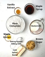 Maple Biscuits with Brown Butter Glaze - Britney Breaks Bread