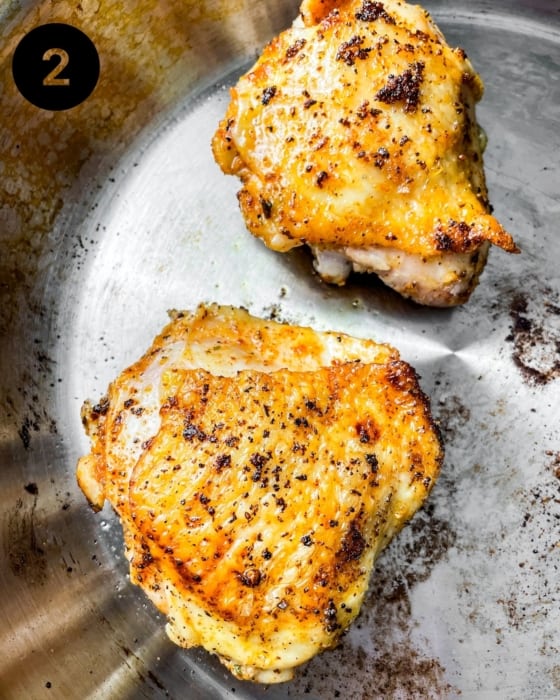 Baked BBQ Chicken Thighs - Britney Breaks Bread