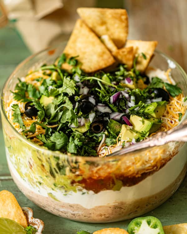 Five Layer Dip - Britney Breaks Bread