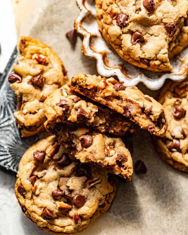 Banana Chocolate Chip Cookies - Britney Breaks Bread
