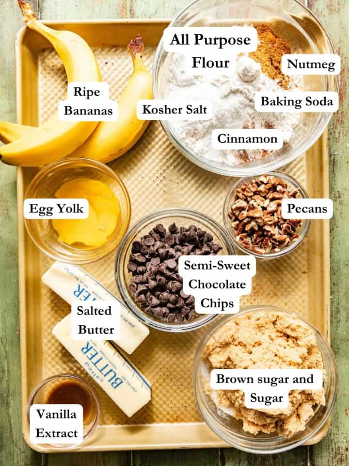 Banana Chocolate Chip Cookies - Britney Breaks Bread