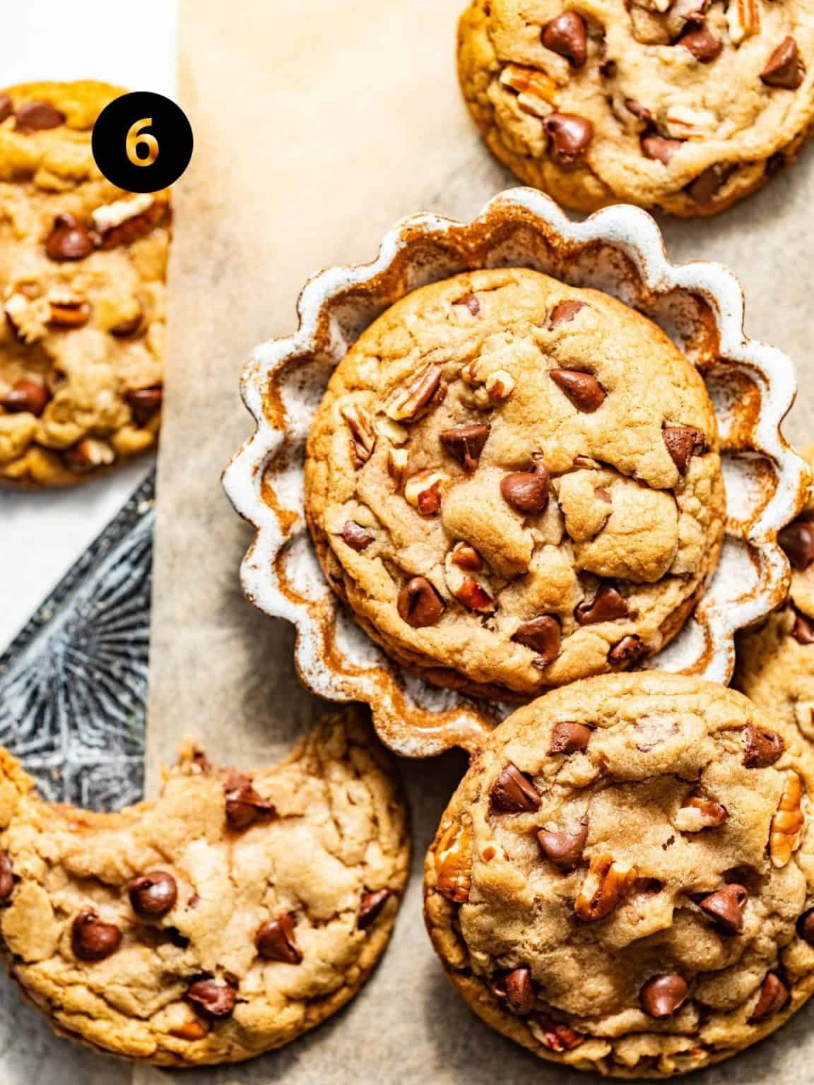 Banana Chocolate Chip Cookies - Britney Breaks Bread