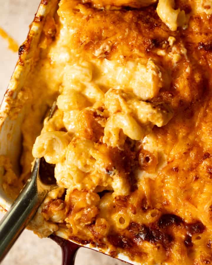 Grandma’s Old Fashioned Baked Macaroni and Cheese - Britney Breaks Bread
