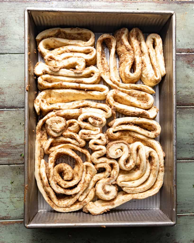 Zombie Guts Cinnamon Rolls - Britney Breaks Bread