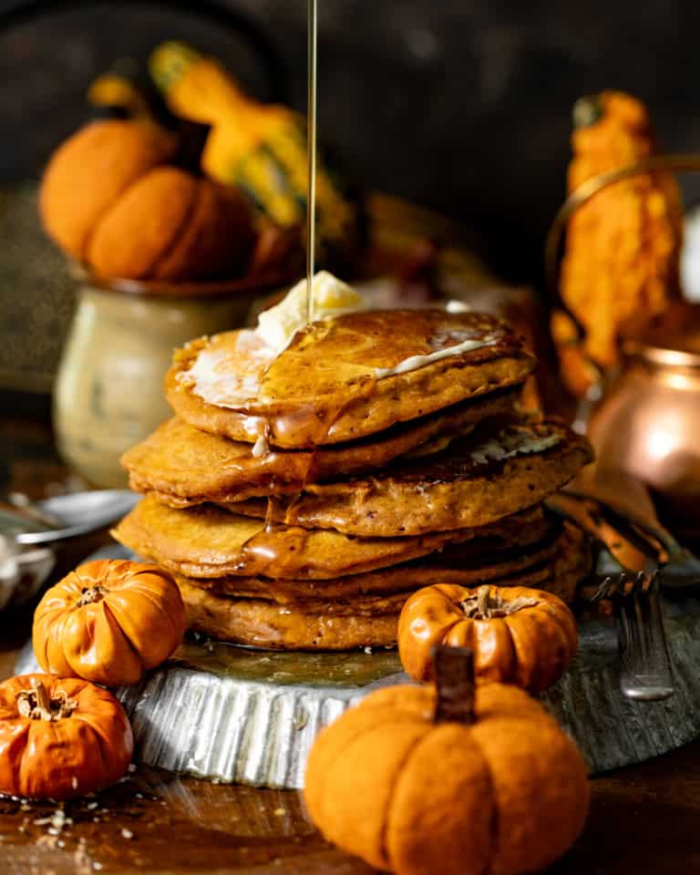 Pumpkin Pie Spice Pancakes