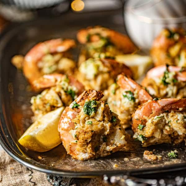 Crispy Fried Buffalo Shrimp (packed with flavor!) - Britney Breaks Bread
