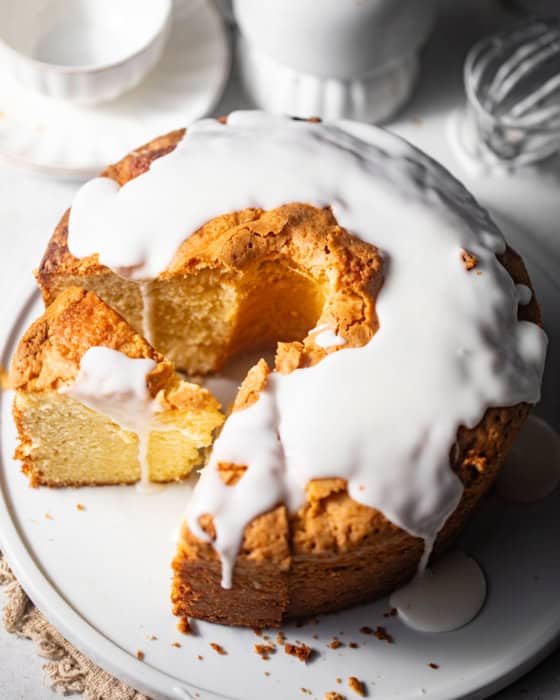 Mile High Pound Cake (soft and moist) - Britney Breaks Bread