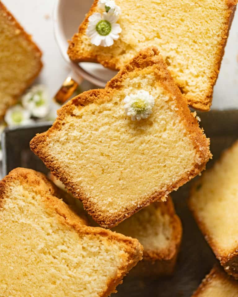 White Chocolate Pound Cake - Britney Breaks Bread