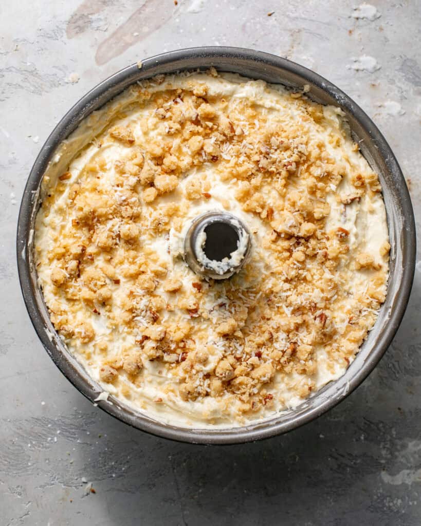 Louisiana Crunch Cake with Brown Butter Glaze - Britney Breaks Bread
