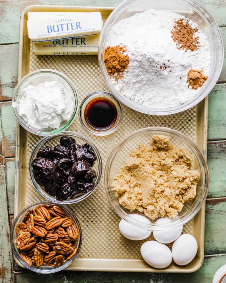 Vintage Prune Cake Recipe (with Dulce de Leche) - Britney Breaks Bread