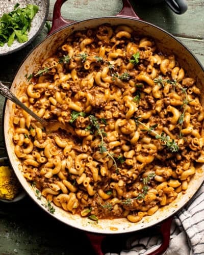 Homemade Hamburger Helper - Britney Breaks Bread