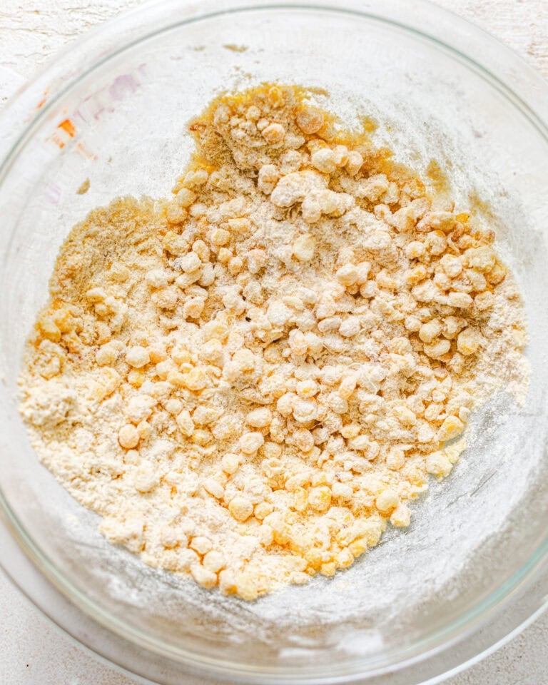Corn Pound Cake with Honey Butter Frosting - Britney Breaks Bread
