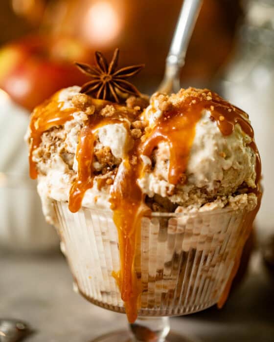 Apple Pie Ice Cream - Britney Breaks Bread