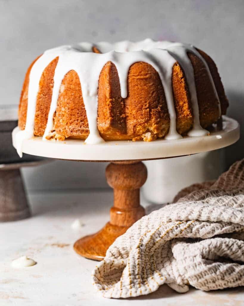 Moist 7Up Cream Cheese Pound Cake (with Lemon Lime Glaze) - Britney ...