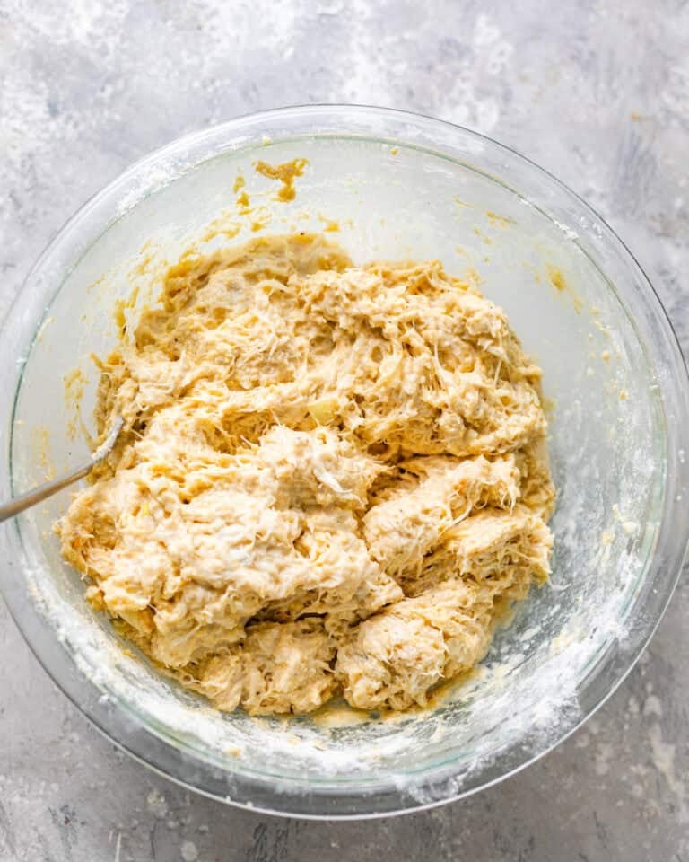 Easy Crab Beignets with Cajun Remoulade - Britney Breaks Bread