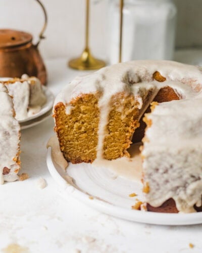 Burnt Sugar Pound Cake - Britney Breaks Bread