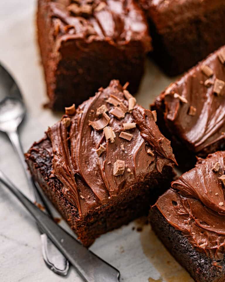 Chocolate Snack Cake - Britney Breaks Bread